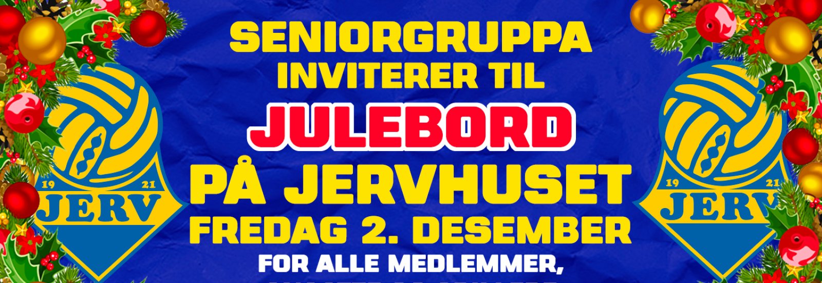 Velkommen til julebord! / Jerv